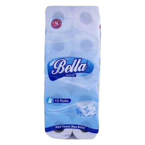 Buy Bella Toilet Paper White 10 Pack Online - Carrefour Kenya
