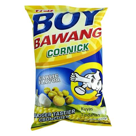 KSK Boy Bawang Garlic Cornick Snack 100g price in UAE | Carrefour UAE ...
