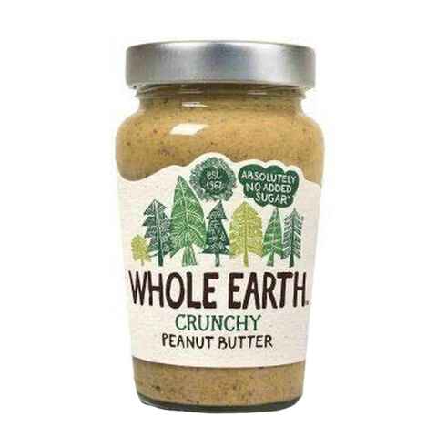 Whole Earth Crunchy Peanut Butter 340g price in UAE | Carrefour UAE ...