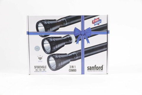 SANFORD RECHARGEABLE LED TORCH LIGHT 3 price in Kuwait | Carrefour ...