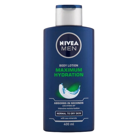 Buy Nivea Max Hydration Lotion Men 400Ml Online - Carrefour Kenya