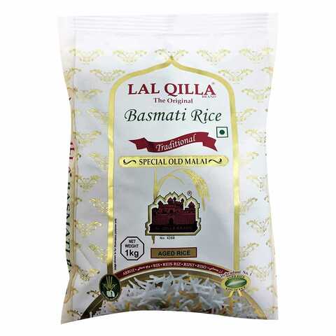 Lal Qilla Traditional Basmati Rice 1kg price in UAE | Carrefour UAE ...