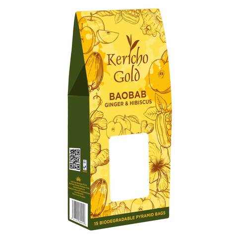 Buy Kericho Gold Baobab Ginger And Hibiscus Tea 30g Online - Carrefour ...