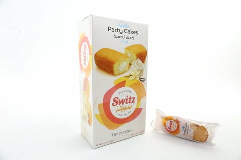 SWITZ PARTY CAKES WITH VANILLA 12PCSx28G price in Kuwait | Carrefour ...