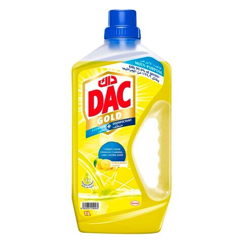 Dac Gold Multi-Purpose Disinfectant Liquid Cleaner Citrus Burst 1L ...
