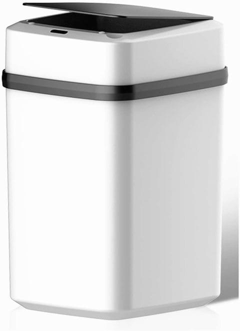 10L Automatic Trash Can With Lid Home Smart Garbage Bin Powered by ...