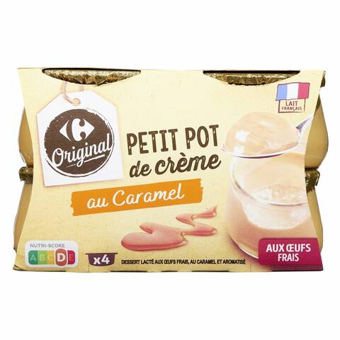 Carrefour Caramel Cream Dessert 100g Pack of 4 price in UAE | Carrefour ...