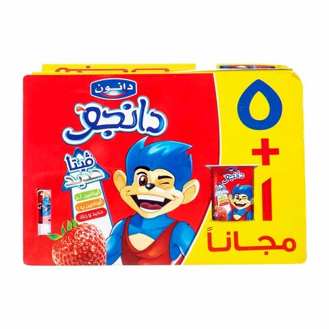 Danone Dango Yoghurt with Strawberry - 103 gram - 6 Count Online ...