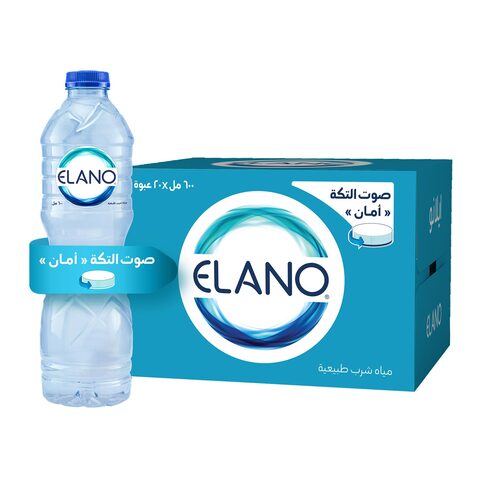 Elano Natural Drinking Water - 600 ml - 20 Pieces price in Egypt ...