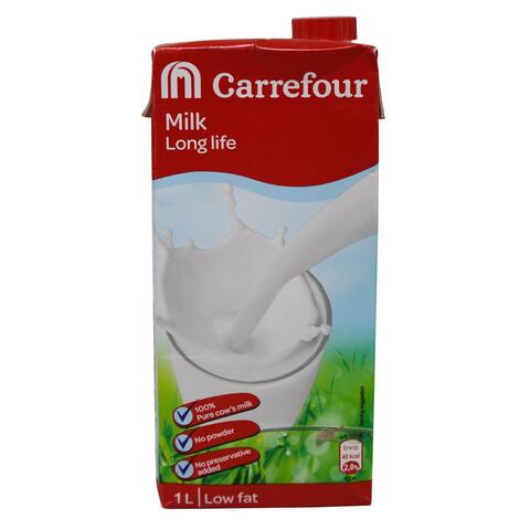 Carrefour Low Fat Long Life Milk 1L price in UAE | Carrefour UAE ...