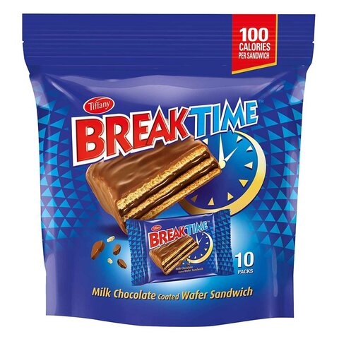 Tiffany Break Time Milk Chocolate 160g price in Kuwait | Carrefour ...