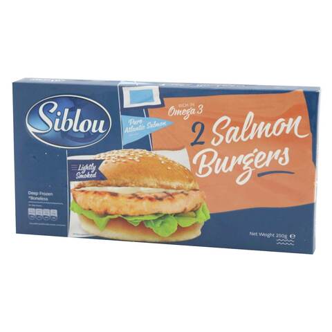 Siblou Omega 3 Lightly Smoked 2 Salmon Burger 250g price in Kuwait ...