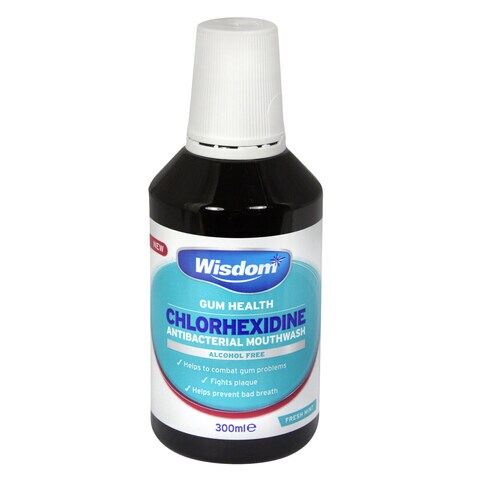 Buy Wisdom Fresh Mint Chlorhexidine Alcohol Free Antibacterial ...