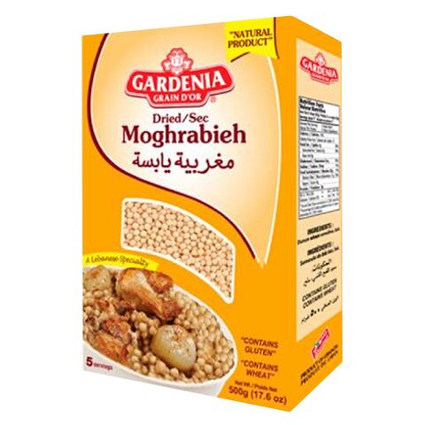 Buy Gardenia Moghrabieh 500GR Online - Shop Food Cupboard on Carrefour ...