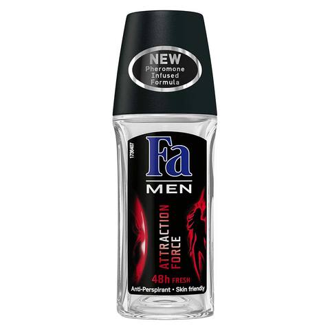 Fa Attraction Force Roll-On Deodorant For Men - 50ml price in Egypt ...