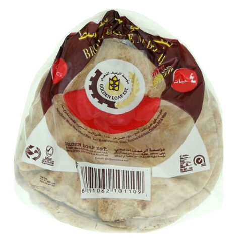 Golden Loaf Arabic Brown Bread 220g price in UAE | Carrefour UAE ...