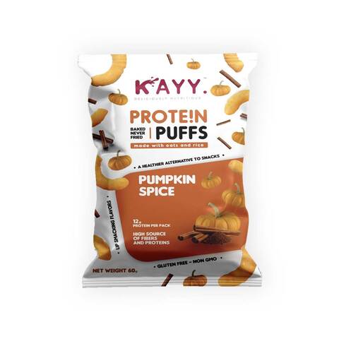 Kayy Protein Puffs - Pumpkin Flavor - 60 gram price in Egypt ...