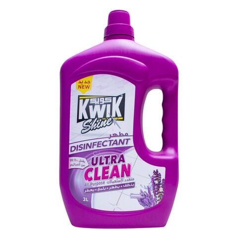 Kwik Ultra Clean Lavender All Purpose Disinfectant 3L price in Kuwait ...