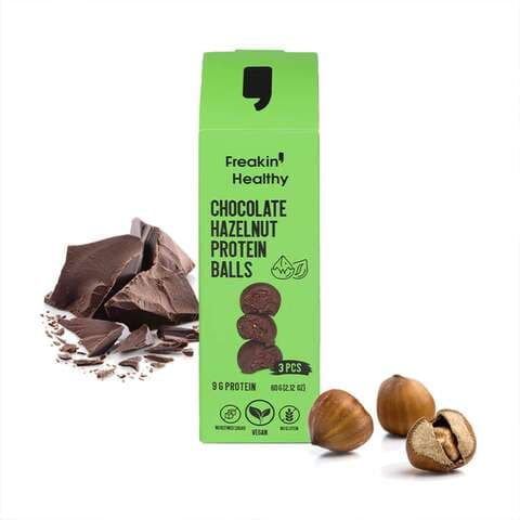Freakin Healthy Choco Hazelnut Protein Balls 60g price in UAE ...