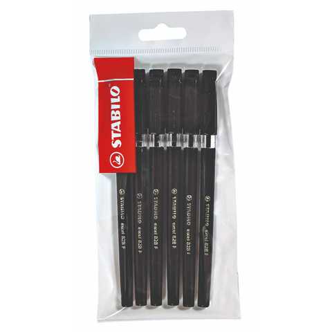 Stabilo Excel Ballpoint Pen 828F Black Pack of 6 price in UAE ...