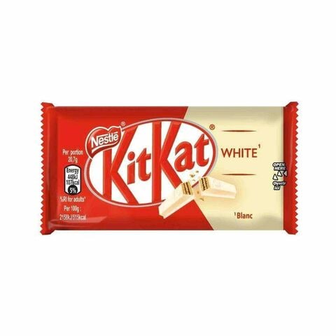 Nestle Kitkat 4 Finger White Chocolate 41.5g price in UAE | Carrefour ...