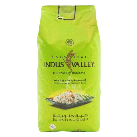 Indus Valley Extra Long Basmati Rice 2kg price in Kuwait | Carrefour ...