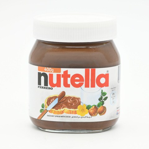Nutella chocolate spread 400 g price in Saudi Arabia | Carrefour Saudi ...