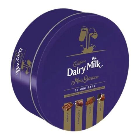 CADBURY DAIRY MILK CHOCOLATE MINIS SELECTION GIFT TIN 500G@SP price in ...