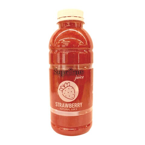 Supreme Natural Strawberry Juice - 500 ml Online | Carrefour Egypt