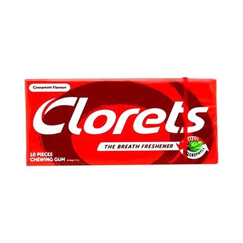 Clorets Gum With Cinnamint - 10 Pieces price in Egypt | Carrefour Egypt ...