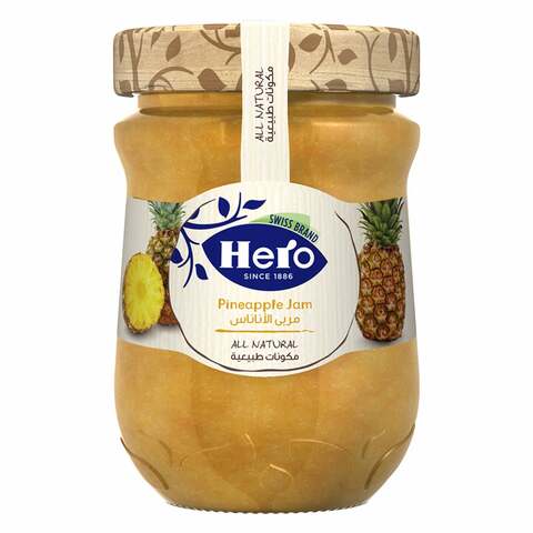 Hero Pineapple Jam - 350 gm price in Kuwait | Carrefour Kuwait | supermarket kanbkam