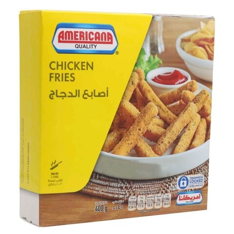 Americana Quality Fried Chicken Fries 400g price in Kuwait | Carrefour ...