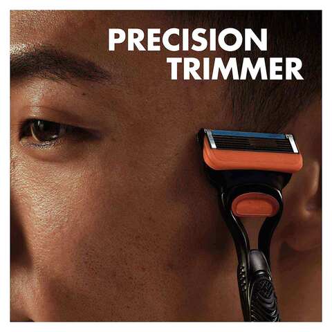 Buy Gillette Fusion 5 Men Razor Handle + 2 Blades Online - Shop Beauty ...