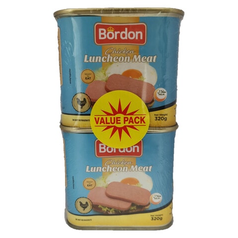 Bordon Chicken Luncheon Meat 320g Pack of 2 price in UAE | Carrefour ...