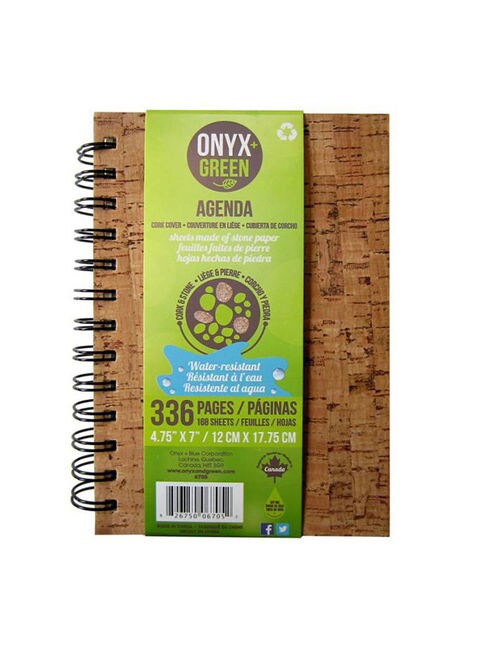 Buy Spiral Agenda Daily Planner Notebook Brown Online Shop Stationery 