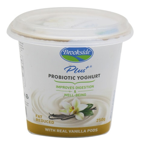 Buy Brookside Real Vanilla Pods Probiotic Yoghurt 250g Online ...