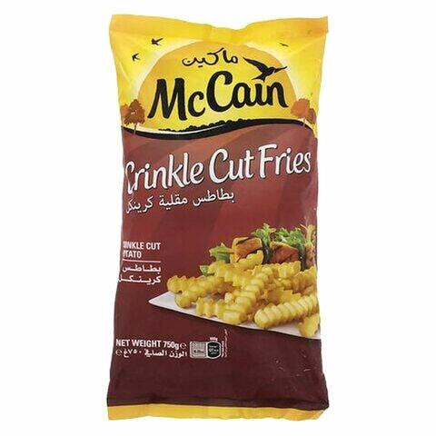MCCAIN CRINKLE CUT FRIES 750G price in Kuwait | Carrefour Kuwait ...
