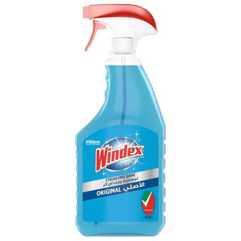 Windex Glass Cleaner Trigger Bottle Original Blue 750ml price in UAE ...