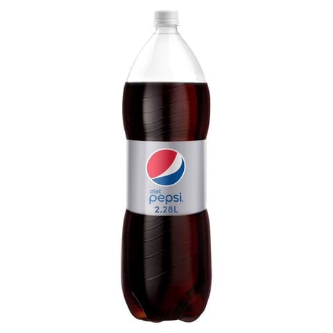 Pepsi Diet Carbonated Soft Drink Plastic Bottle 2.28L price in UAE ...
