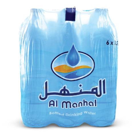 Almanhal water 1.5 L x 6 price in Saudi Arabia | Carrefour Saudi Arabia ...