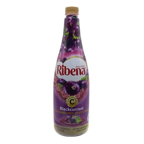 Buy Ribena Concentrate Blackcurrant Cordial Drink 1L Online - Carrefour ...