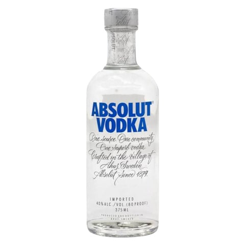 Buy Absolut Imported Vodka 375Ml Online - Carrefour Kenya