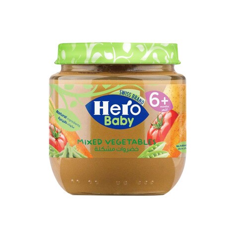 Hero baby food mixed vegetables 120 g price in Saudi Arabia | Carrefour ...