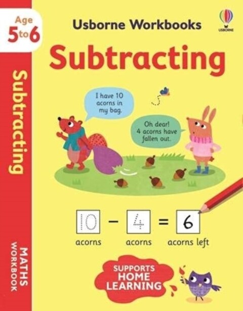 Buy Usborne Workbooks Subtracting 5 6 Online Shop Kiosk On Carrefour UAE