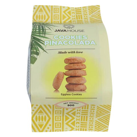 Buy Java House Pinacolada Eggless Cookies 90g Online - Carrefour Kenya