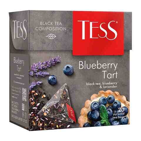 Tess Blueberry Tart Black Pyramid 20 Tea Bags price in UAE | Carrefour ...