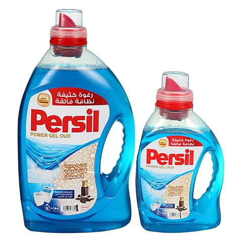 Persil Oud High Foam Power Gel Detergent Blue 3L+1L price in UAE ...