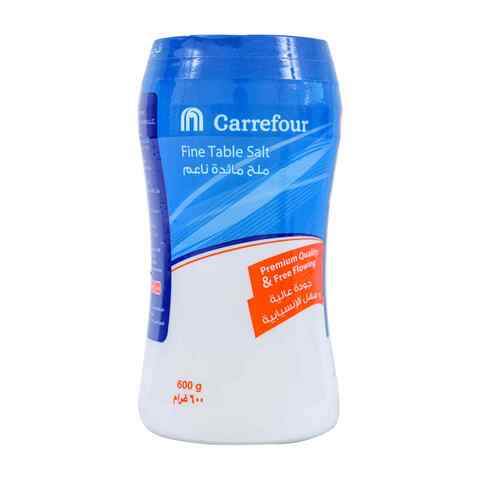 Carrefour Fine Table Salt 600g price in UAE | Carrefour UAE ...