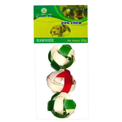 Creatures Oasis Rawhide Woven Ball Multicolour 60g price in UAE ...