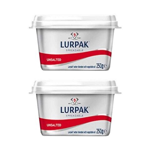 Lurpak Spreadable Unsalted Butter 250g Pack of 2 price in UAE ...